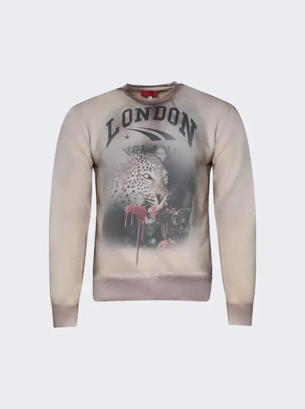 LA MASKARADE Dirty London Crewneck - Cream