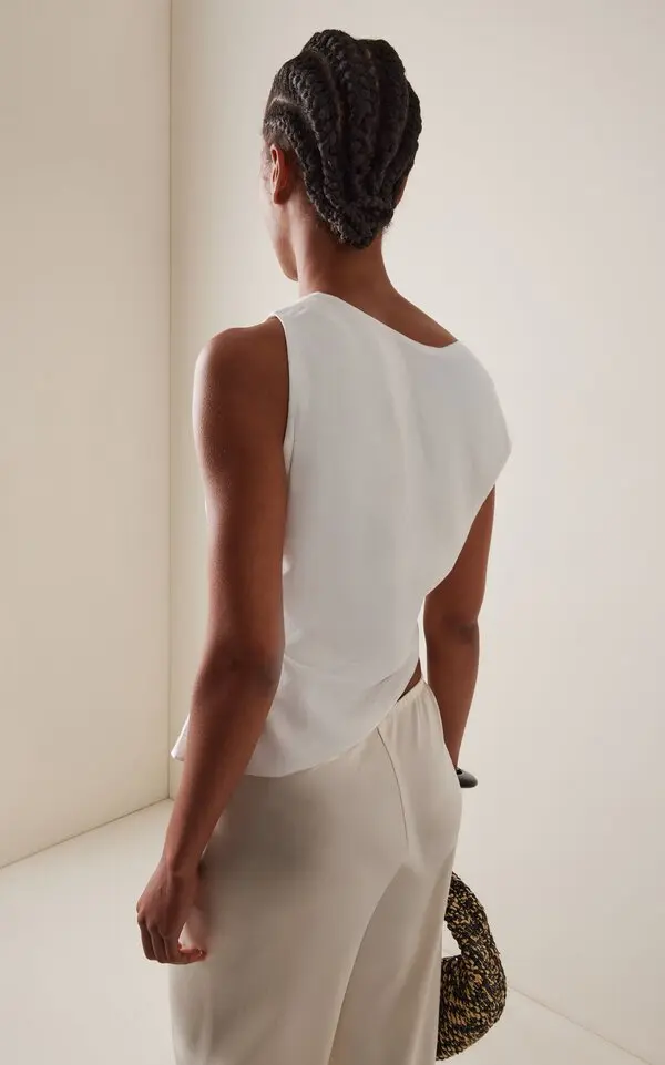 Onia Cold Shoulder Asymmetrical Top