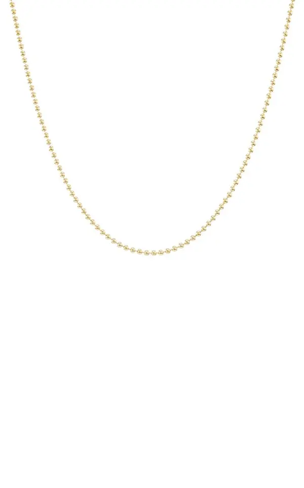 Sorellina Piccola Ball Chain Necklace - Gold