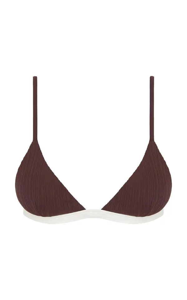 Onia Danni Bikini Top - Brown
