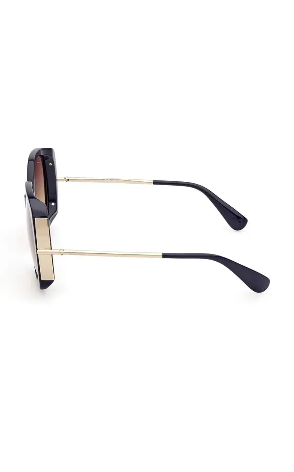 Max Mara Oversized Square-frame Acetate Sunglasses - Blue