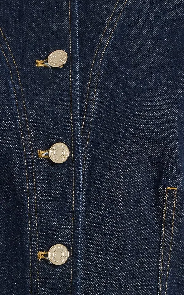 FRAME The Form Denim Vest