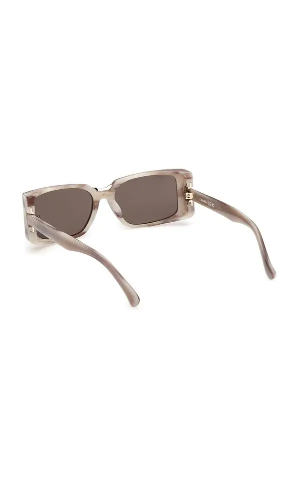 Max Mara Square-frame Acetate Sunglasses