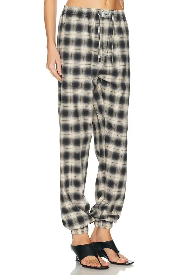 Attico Long Check Pant