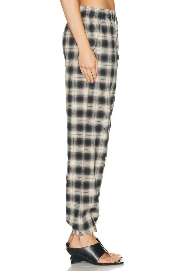 Attico Long Check Pant