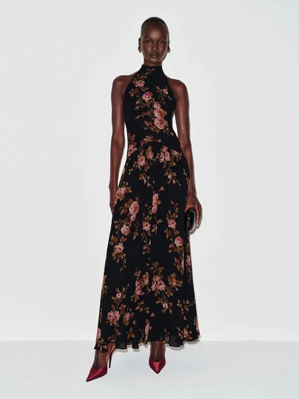 REFORMATION Fabienne Dress - Black