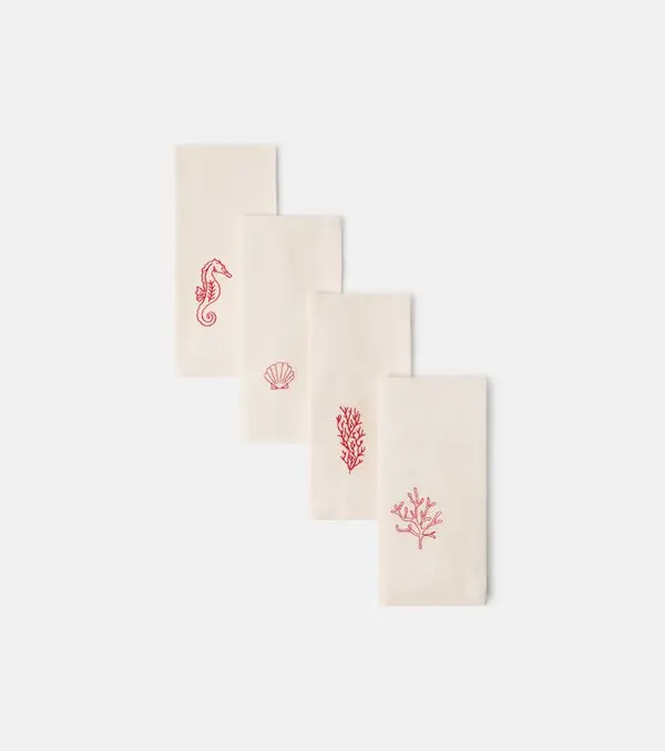 LES-OTTOMANS Linen Napkins