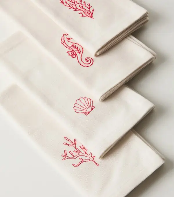 LES-OTTOMANS Linen Napkins