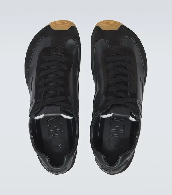 Loewe Ballet Runner 2.0 Calf Leather Sneakers - Black