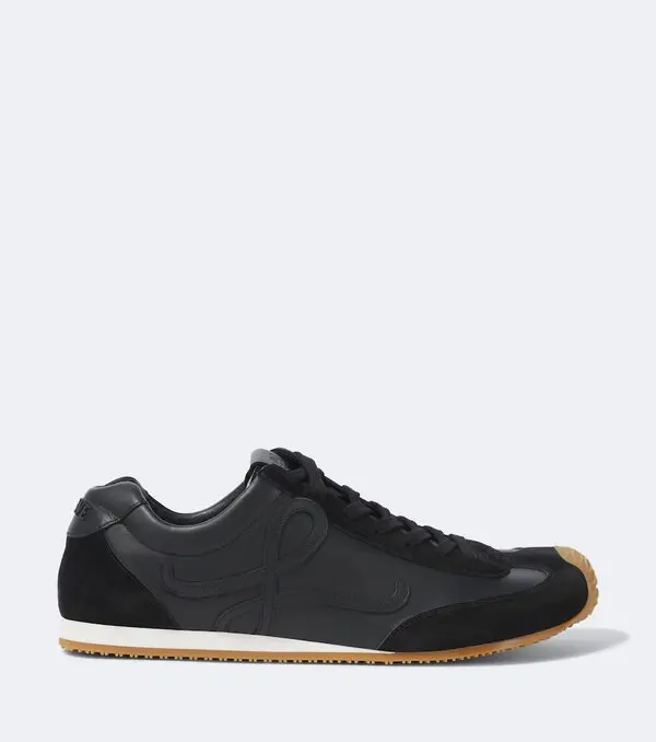 Loewe Ballet Runner 2.0 Calf Leather Sneakers - Black