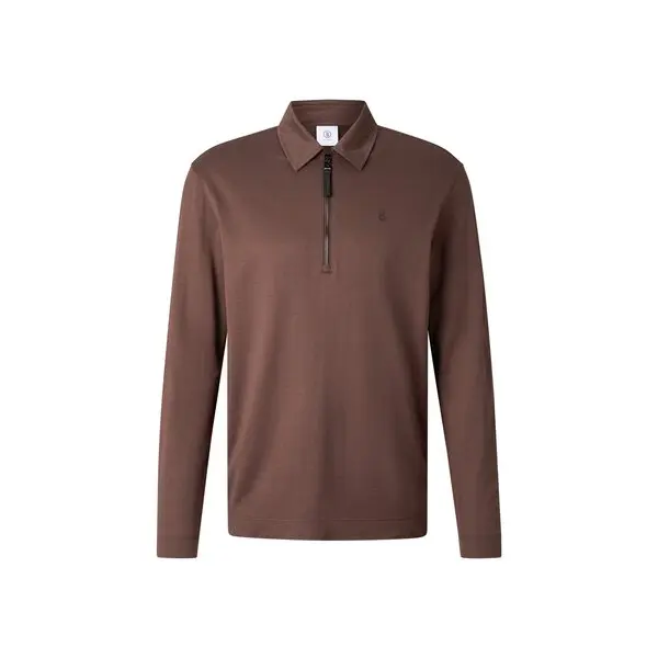 Bogner Bailey Polo Long-sleeved Top - Brown