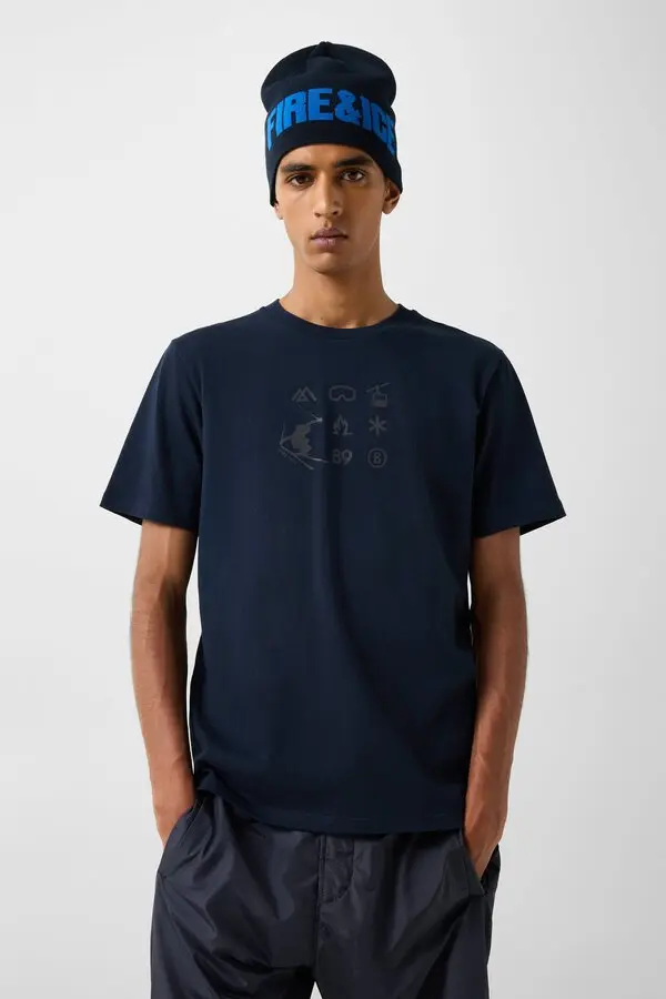 Bogner Mick Cotton T-shirt - Navy