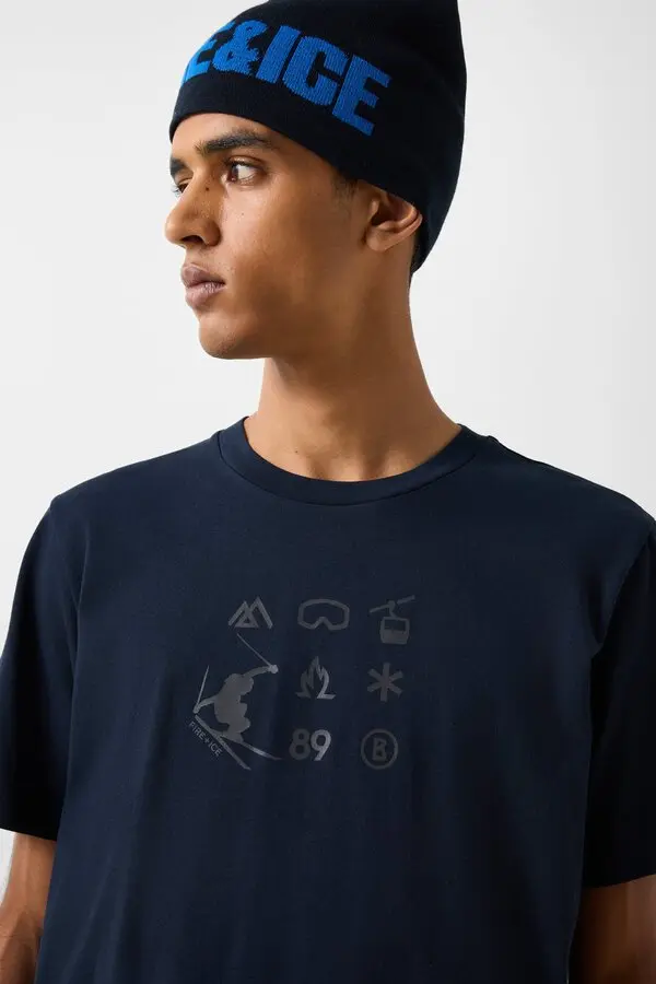 Bogner Mick Cotton T-shirt - Navy