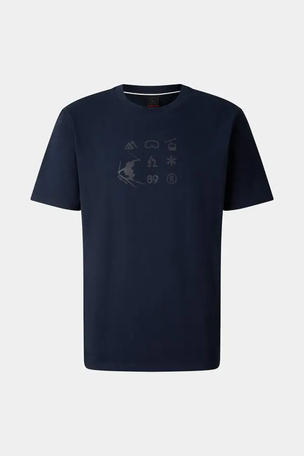 Bogner Mick Cotton T-shirt - Navy