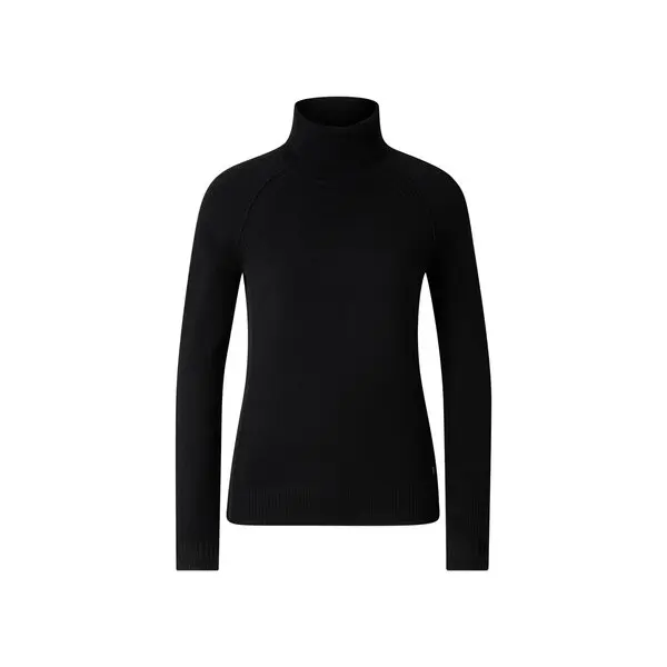 Bogner Vaiana Pure New Wool Cashmere Sweater - Black