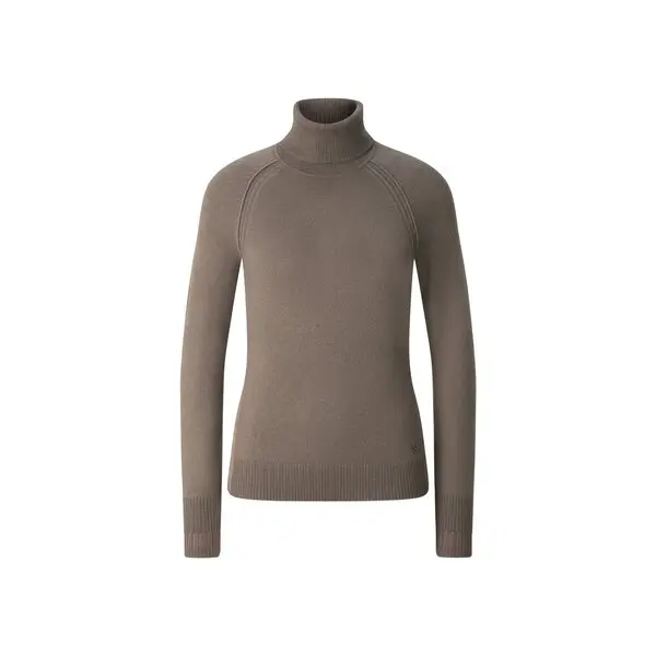 Bogner Vaiana Pure New Wool Cashmere Sweater - Gray-brown