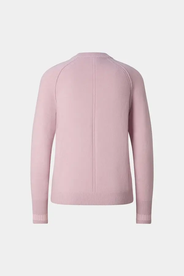 Bogner Vanessa Pure New Wool Cashmere Pullover - Rosé