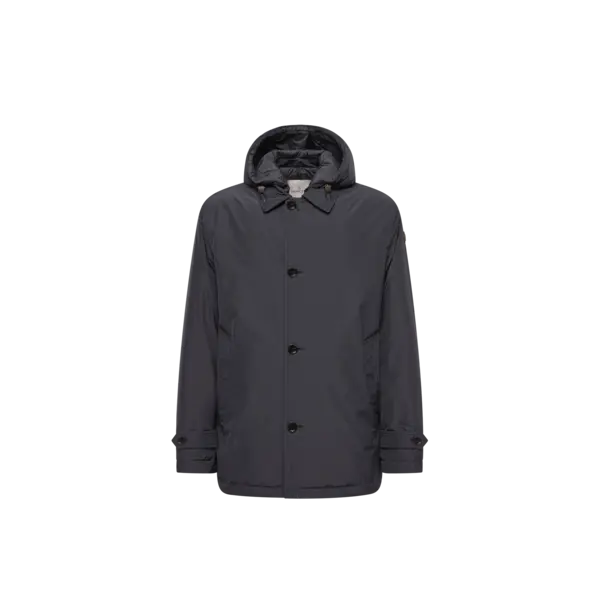 Moncler Evrine Hooded Down Parka - Blue