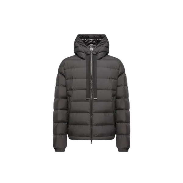 Moncler Zeflor Hooded Down Jacket - Black