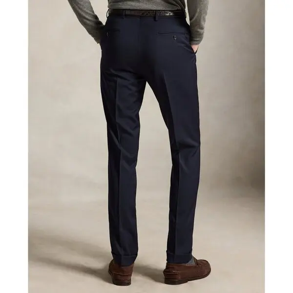 Ralph Lauren Slim Fit Wool Twill Trouser - Classic Navy