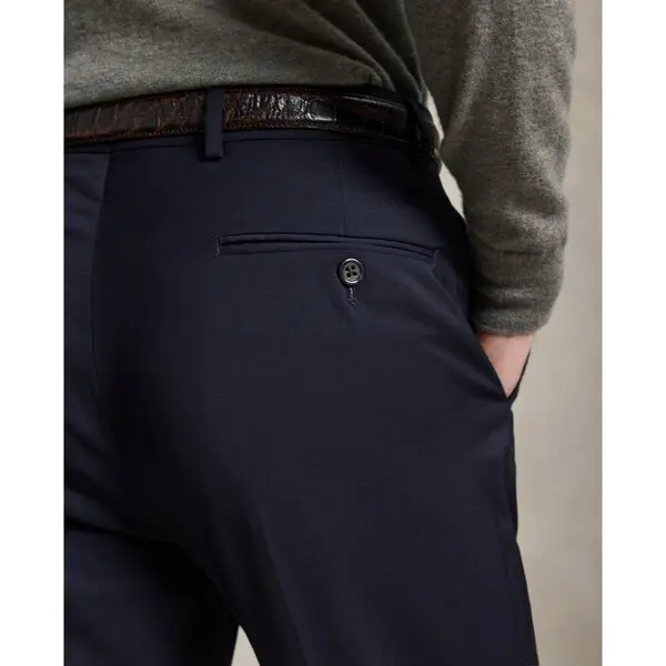 Ralph Lauren Slim Fit Wool Twill Trouser - Classic Navy