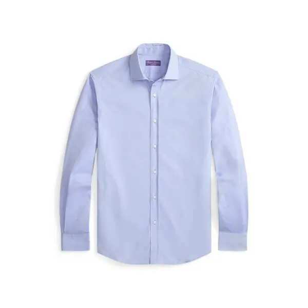 Ralph Lauren Pinpoint Oxford Shirt - Light Blue