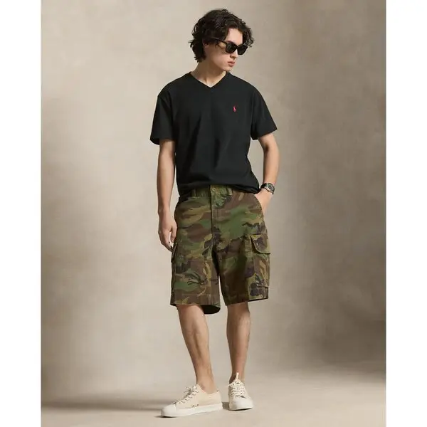 Ralph Lauren Classic Fit Jersey V-neck T-shirt - Rl Black