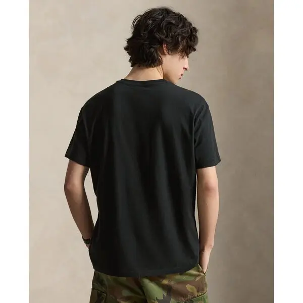Ralph Lauren Classic Fit Jersey V-neck T-shirt - Rl Black