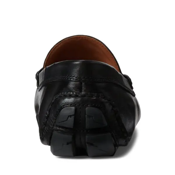Ralph Lauren Anders Leather Driver - Black