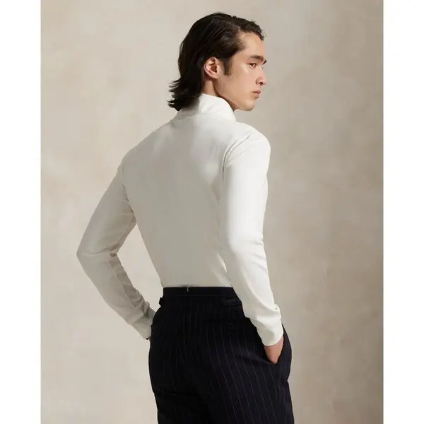 Ralph Lauren Soft Cotton Turtleneck - Nevis
