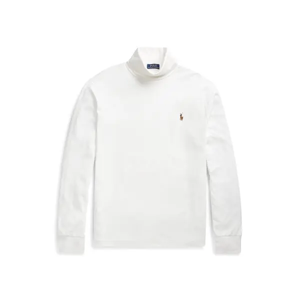 Ralph Lauren Soft Cotton Turtleneck - Nevis