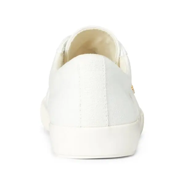 Ralph Lauren Janson Ii Canvas Sneaker - White