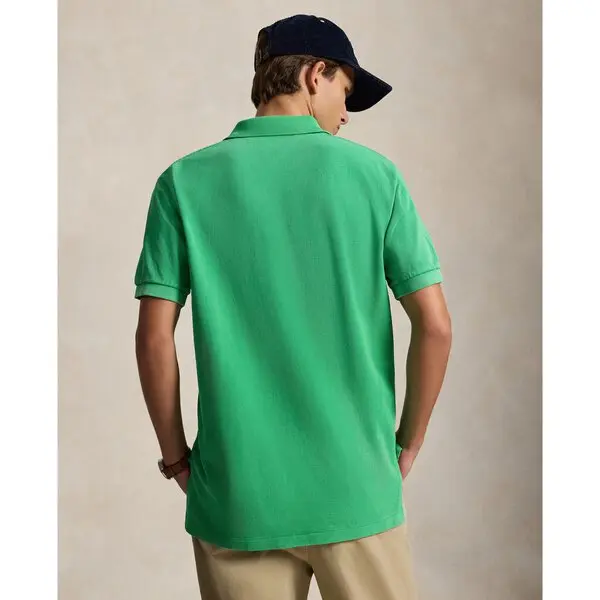 Ralph Lauren Original Fit Mesh Polo Shirt - Summer Emerald