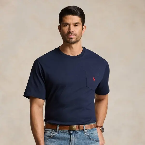 Ralph Lauren Jersey Pocket T-shirt - Ink