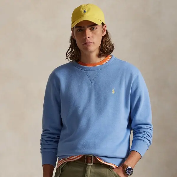 Ralph Lauren The Rl Fleece Sweatshirt - Bristol Blue