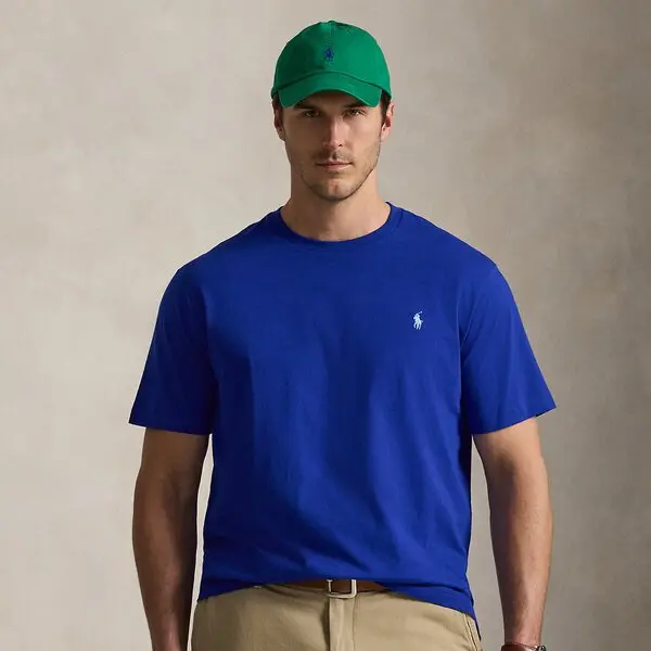 Ralph Lauren Jersey Crewneck T-shirt - Classic Azure