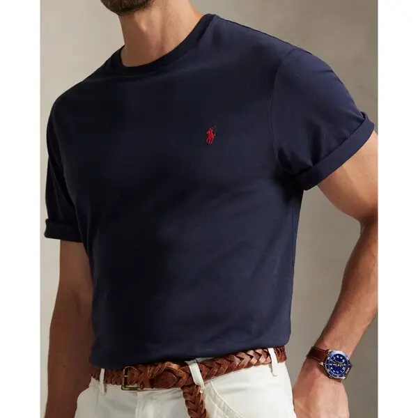 Ralph Lauren Jersey Crewneck T-shirt - Ink