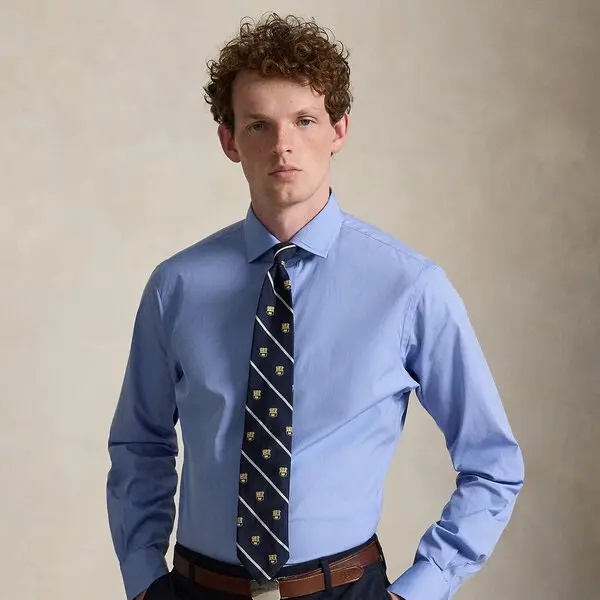 Ralph Lauren Custom Fit Poplin Shirt - Blue