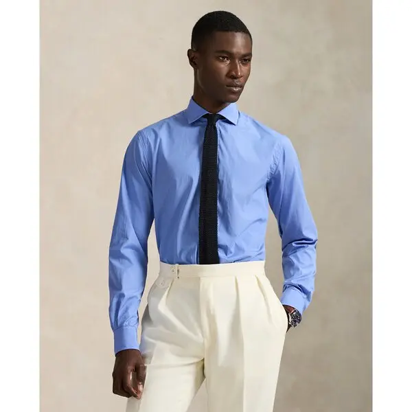 Ralph Lauren Custom Fit Poplin Shirt - Copen Blue