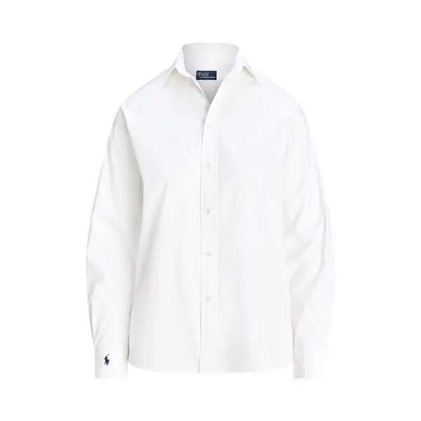 Ralph Lauren Relaxed Fit Cotton Shirt With Embroidered Pony