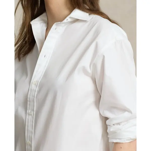 Ralph Lauren Relaxed Fit Cotton Shirt With Embroidered Pony
