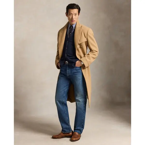 Ralph Lauren Cotton V-neck Cardigan - Hunter Navy