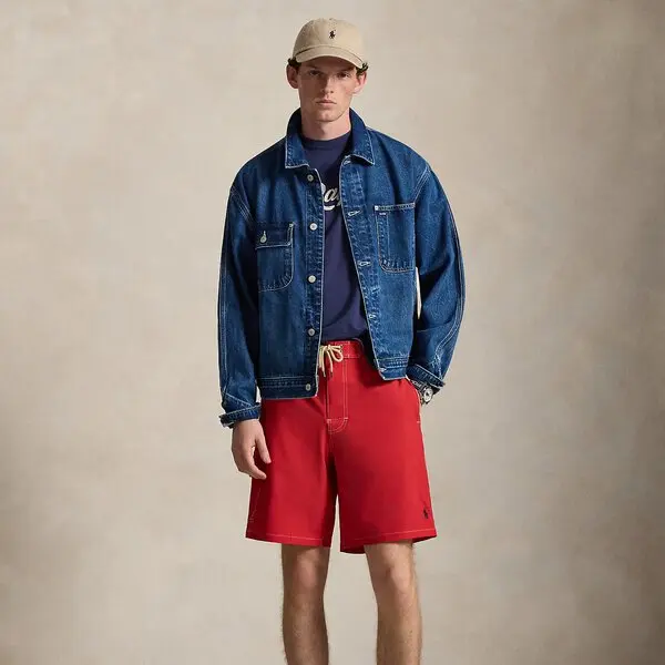 Ralph Lauren 8.5-inch Kailua Classic Fit Swim Trunk - Rl2000 Red