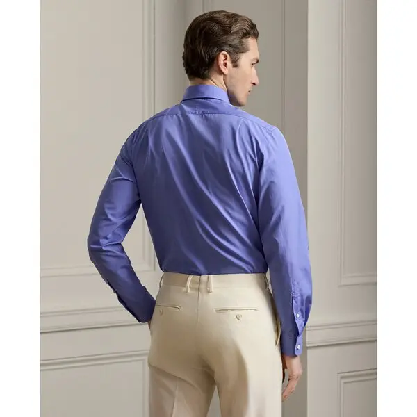 Ralph Lauren Handmade End-on-end Shirt - Copen Blue