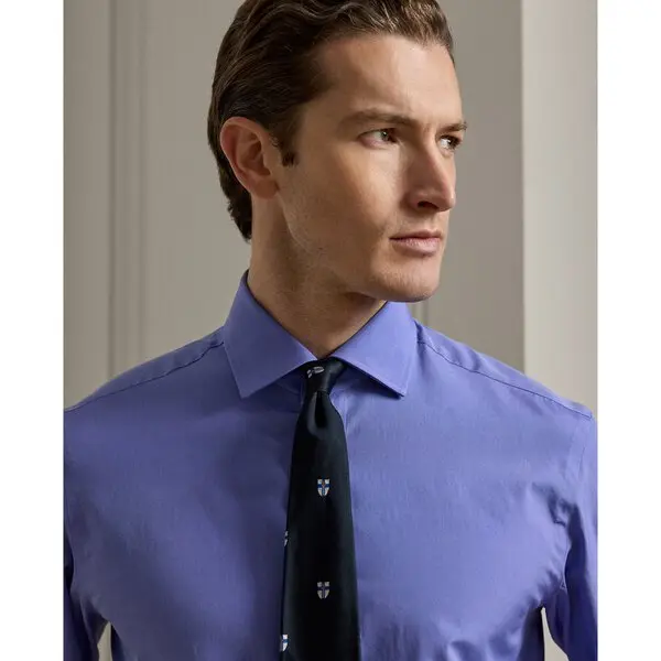Ralph Lauren Handmade End-on-end Shirt - Copen Blue