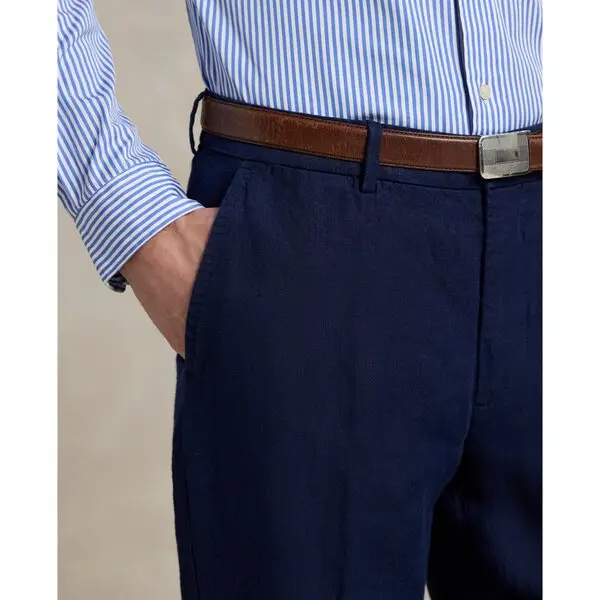 Ralph Lauren Linen Suit Trouser - Navy