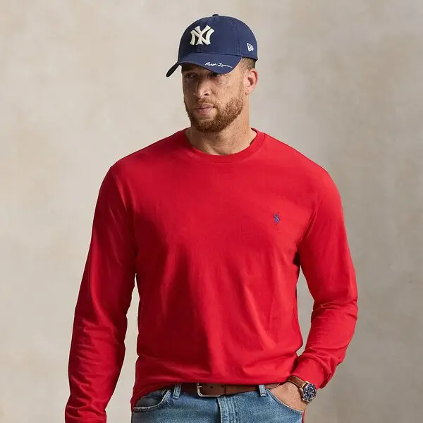 Ralph Lauren Jersey Long-sleeve T-shirt - Rl Red