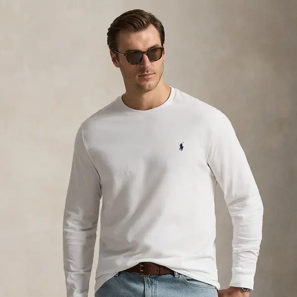 Ralph Lauren Jersey Long-sleeve T-shirt - White