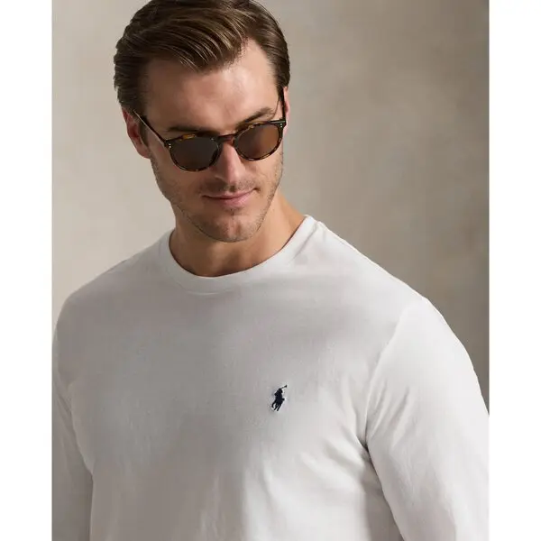 Ralph Lauren Jersey Long-sleeve T-shirt - White