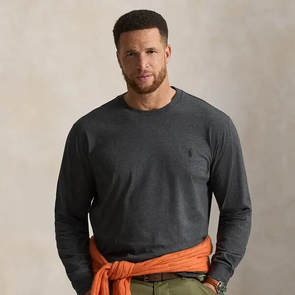 Ralph Lauren Jersey Long-sleeve T-shirt - Windsor Heather